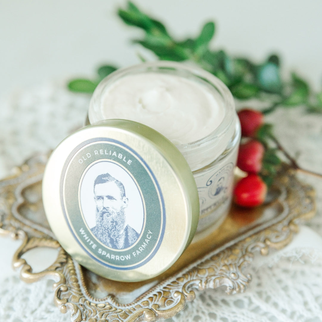 Men's Tallow Balm - Old Reliable – White Sparrow Farmacy