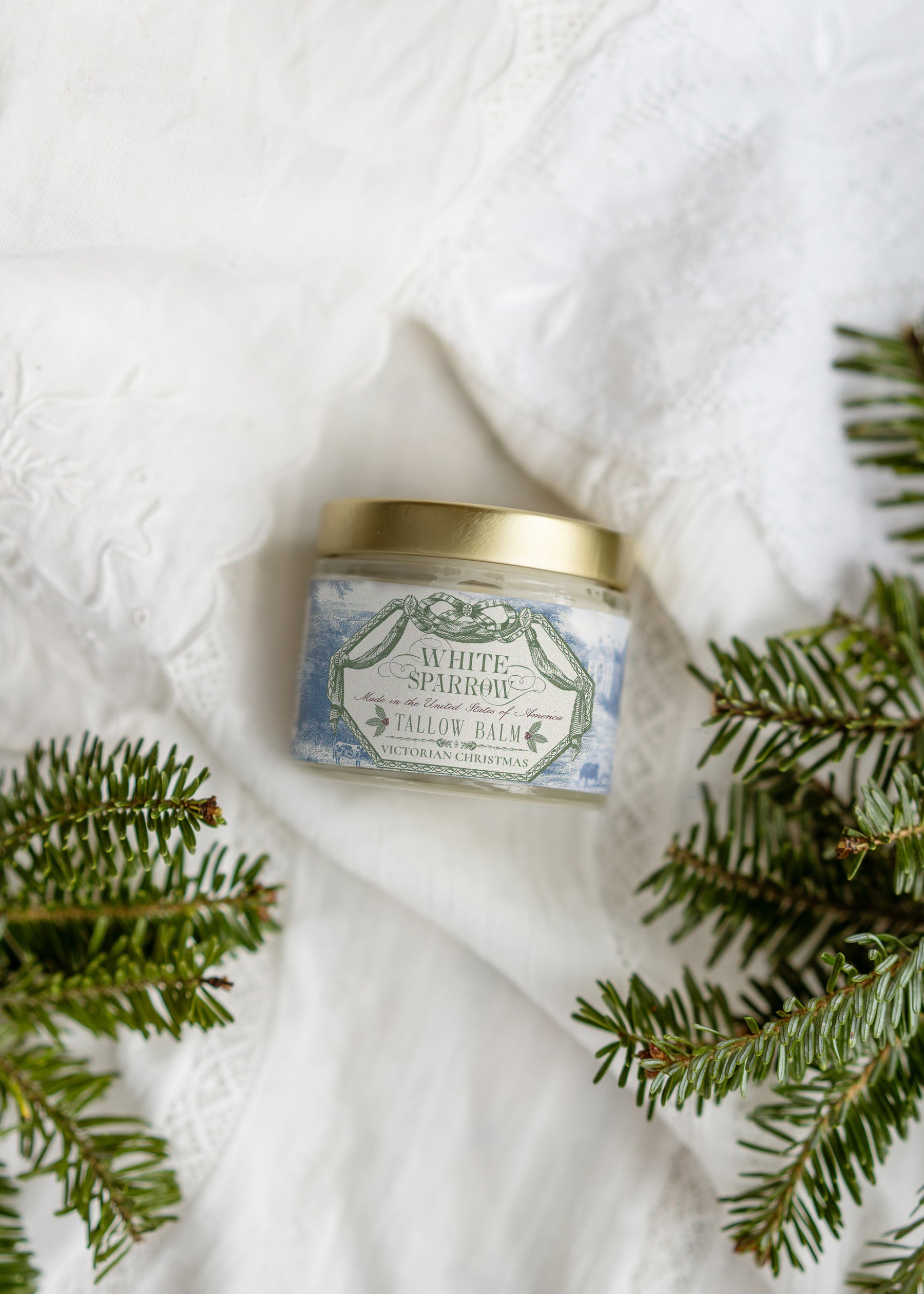 Tallow Balm - Victorian Christmas – White Sparrow Farmacy